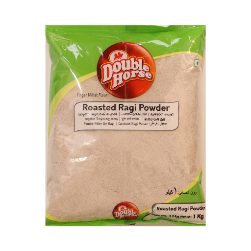 Double Horse Roasted Ragi Powder - 1KG - AvionMart