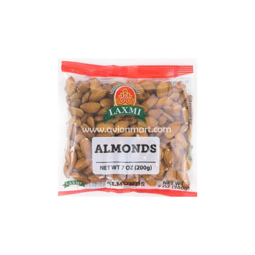 Laxmi Almonds - 200GM - AvionMart