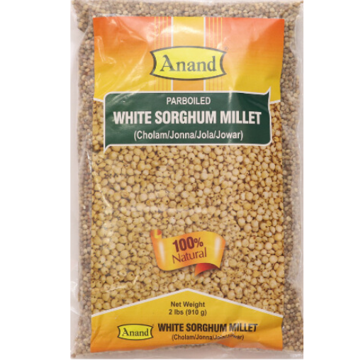Anand White Sorghum Millet(Cholam/Jowar) - 2LBS - AvionMart