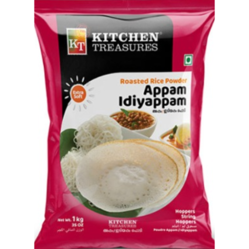 Kitchen Treasures Appam/Idiyappam(Roasted Rice Powder) - 1KG - AvionMart