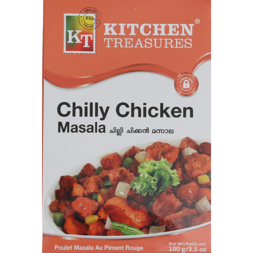 Kitchen Treasures Chilly Chicken Masala - 100GM - AvionMart