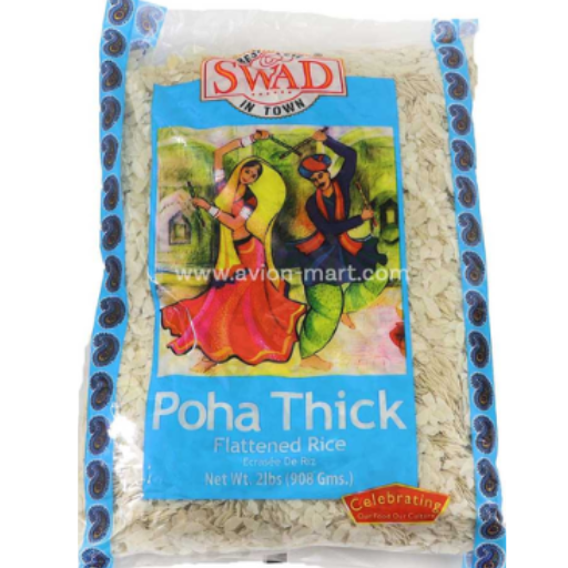 Swad Poha Thick(Flattened Rice) - 2LBS - AvionMart